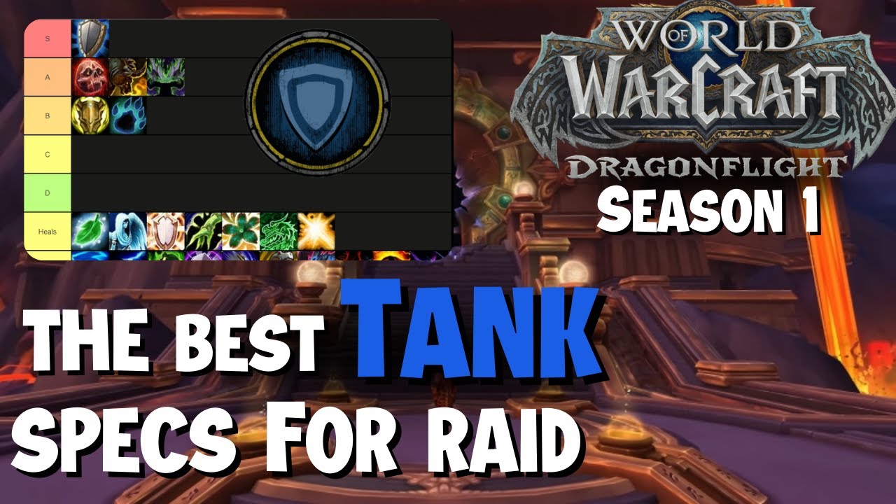 TANK Tier list for Raid! Which tank should you play? - Wow Dragonflight ...