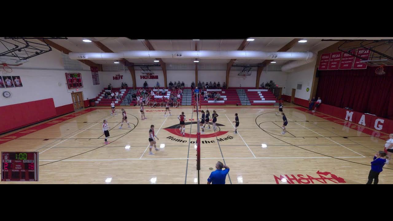 Colon vs factoryville christian school Girls' Varsity Volleyball - YouTube