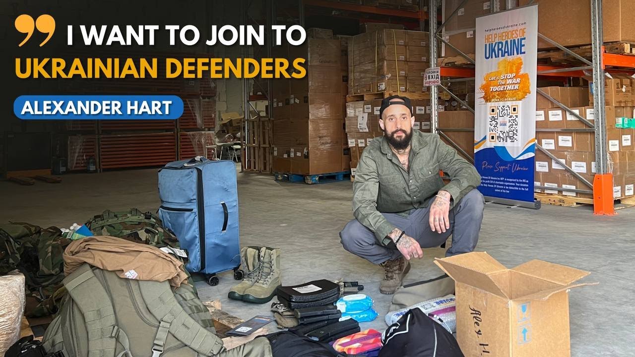 Alexander Hart | An American, who joined International Legion for the ...