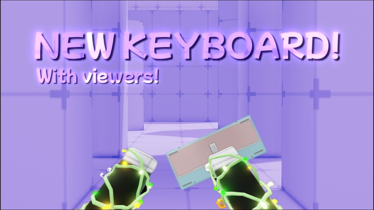 NEW KEYBOARD | PLAYING RIVALS WITH VIEWERS! - YouTube