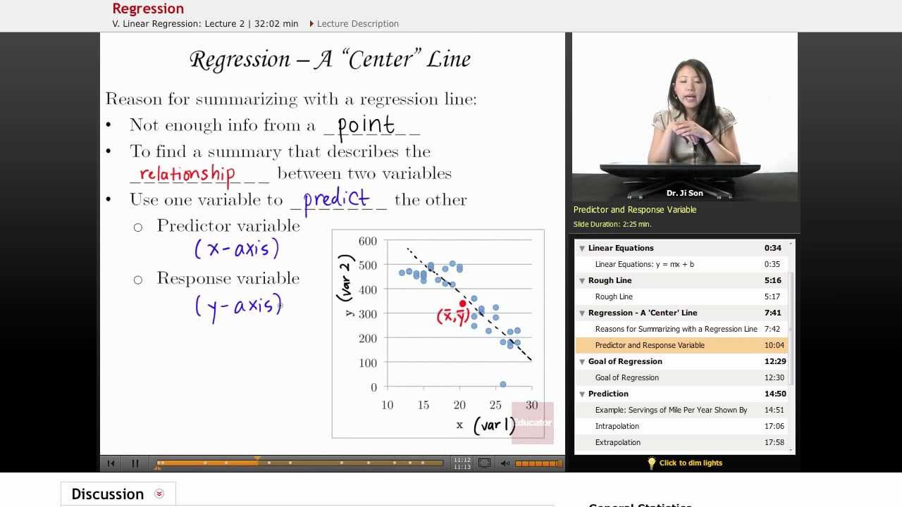 "Regression" | Statistics with Educator.com - YouTube