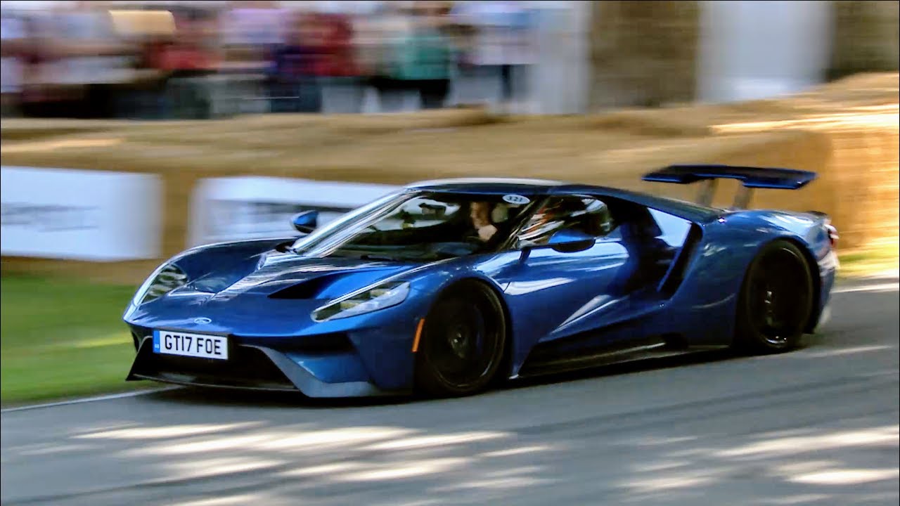 The last Ford GT run on Sunday at Goodwood Festival of Speed 2017 - YouTube