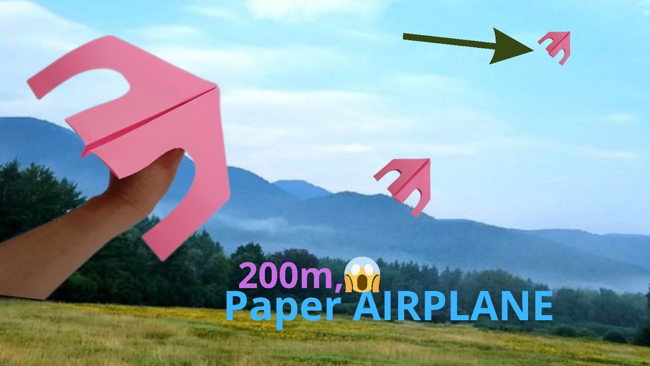 super rocket launcher, flying paper rocket plane, how to make a4 rocket ...