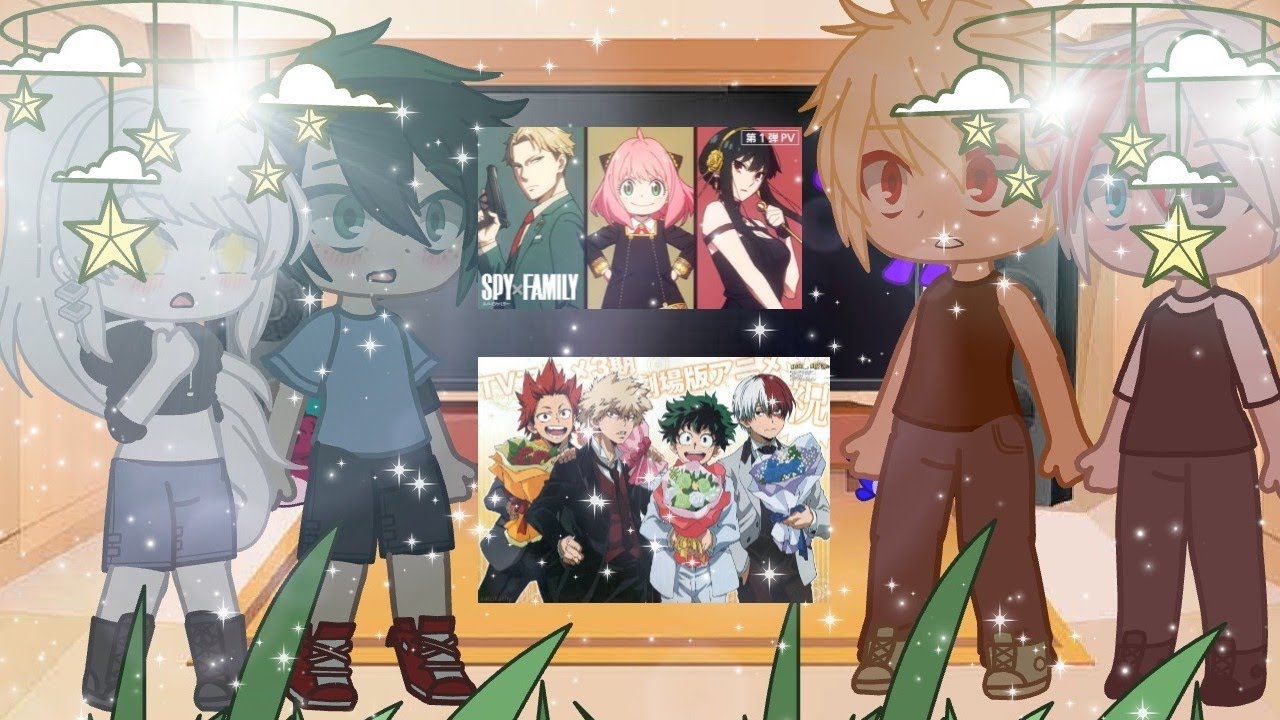 ° My Hero Academia react to Y/N as Anya Forger & MHA Boys ° - YouTube