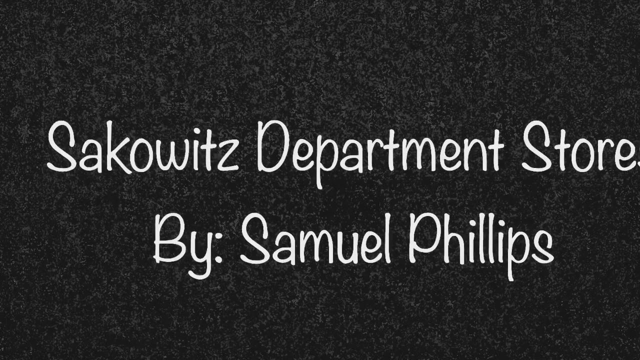 Sakowitz Department Stores (the luxury of retail shopping) - YouTube