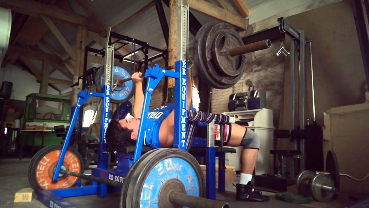 Dynamic bench 5-5-14 - YouTube