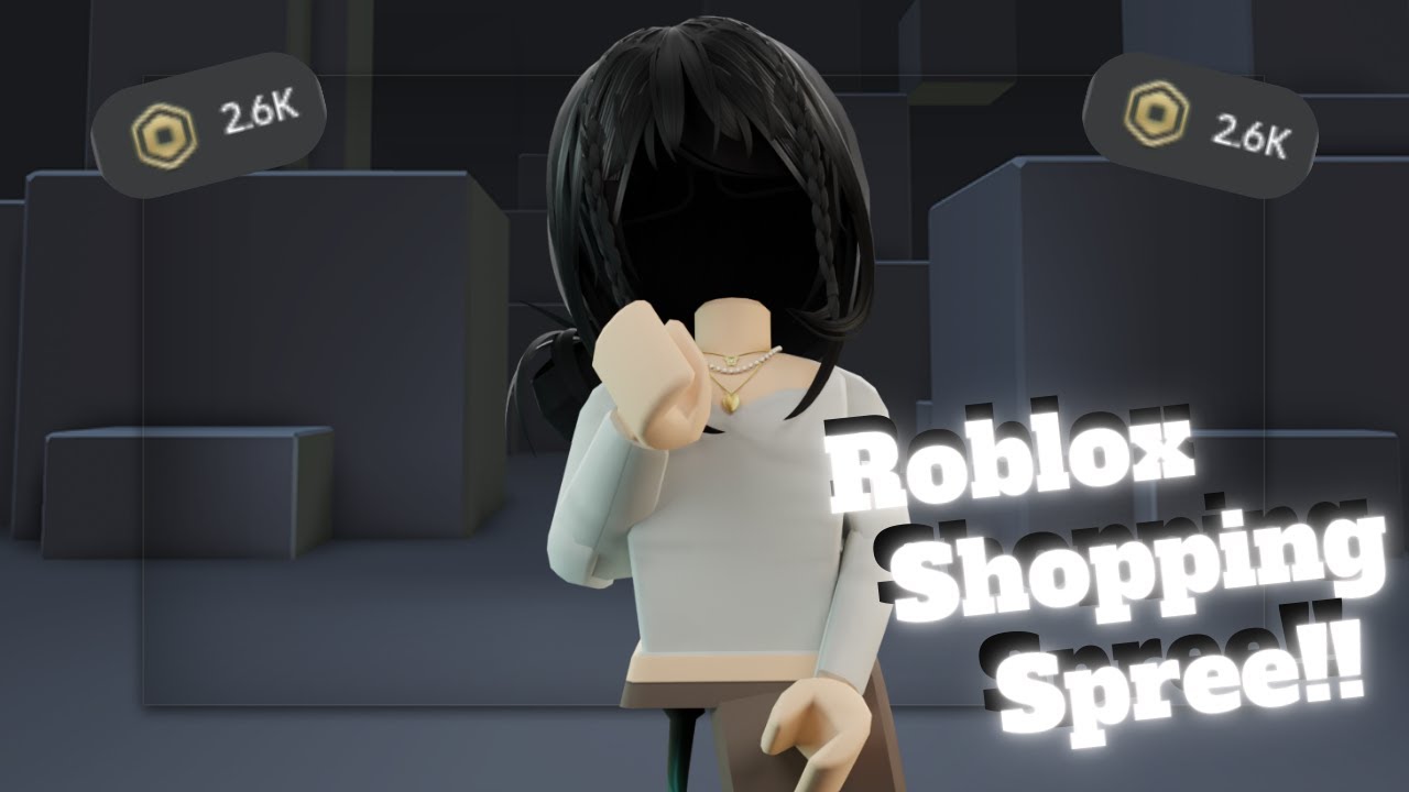 1k Robux Shopping spree| Roblox Shopping Spree! - YouTube