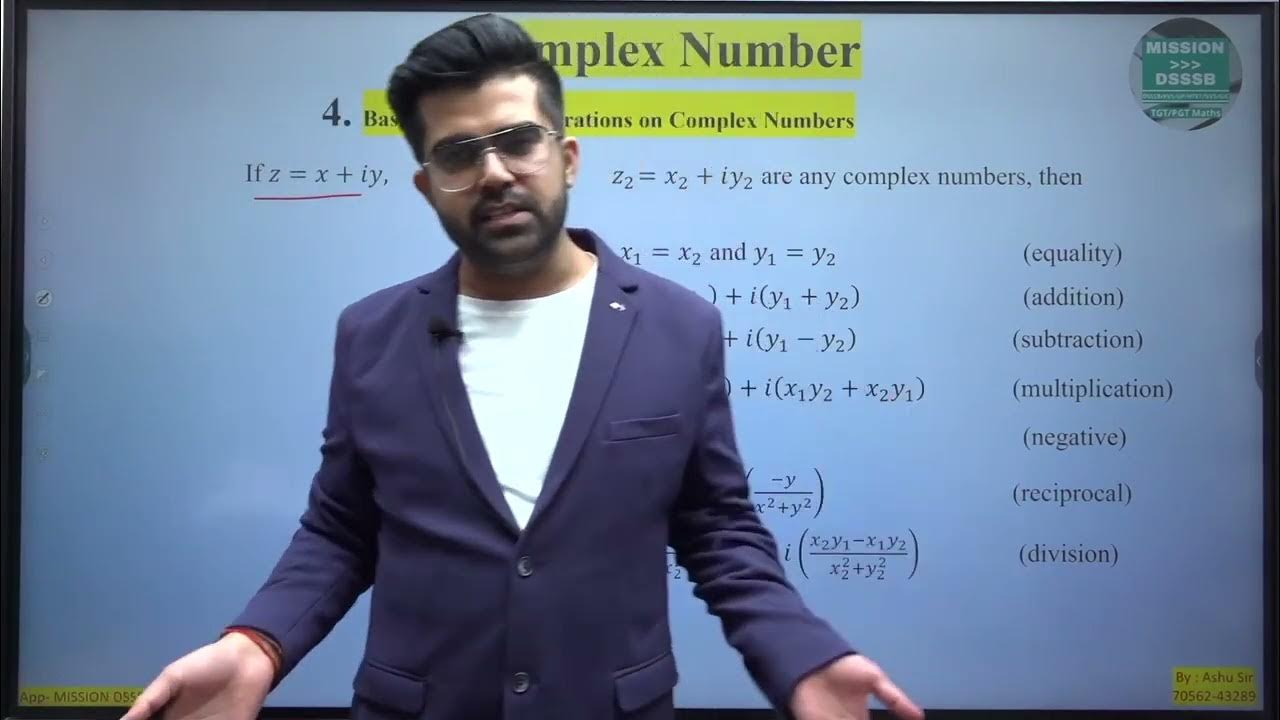 Lec-1 (Complex Number) - YouTube