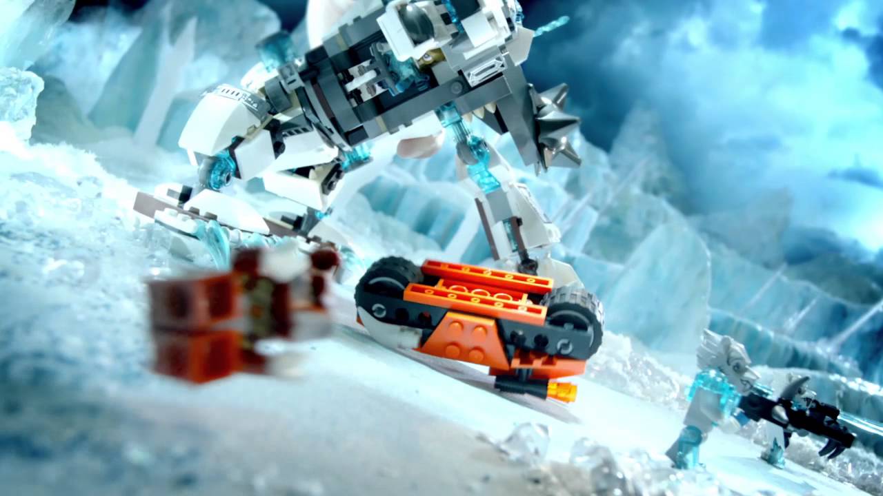 LEGO Chima - 70223 Niszczyciel Icebite’a, 70224 Lotny oddział Tigera ...