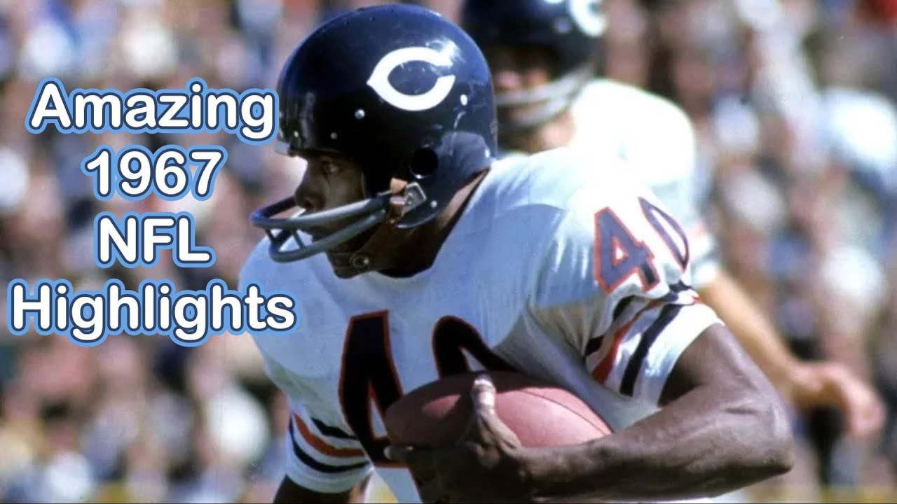 1967 NFL Highlights Western Conference Week 8 - YouTube