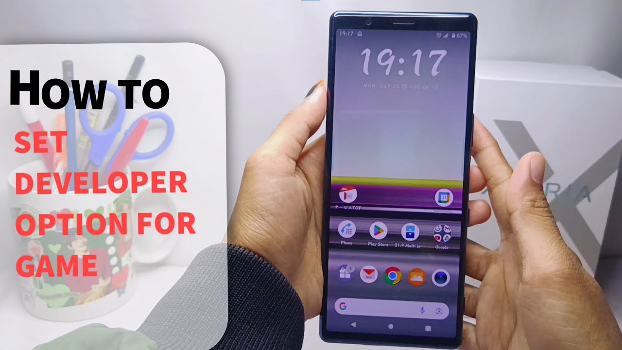 How To Set Developer Options For Gaming In Sony Xperia - YouTube