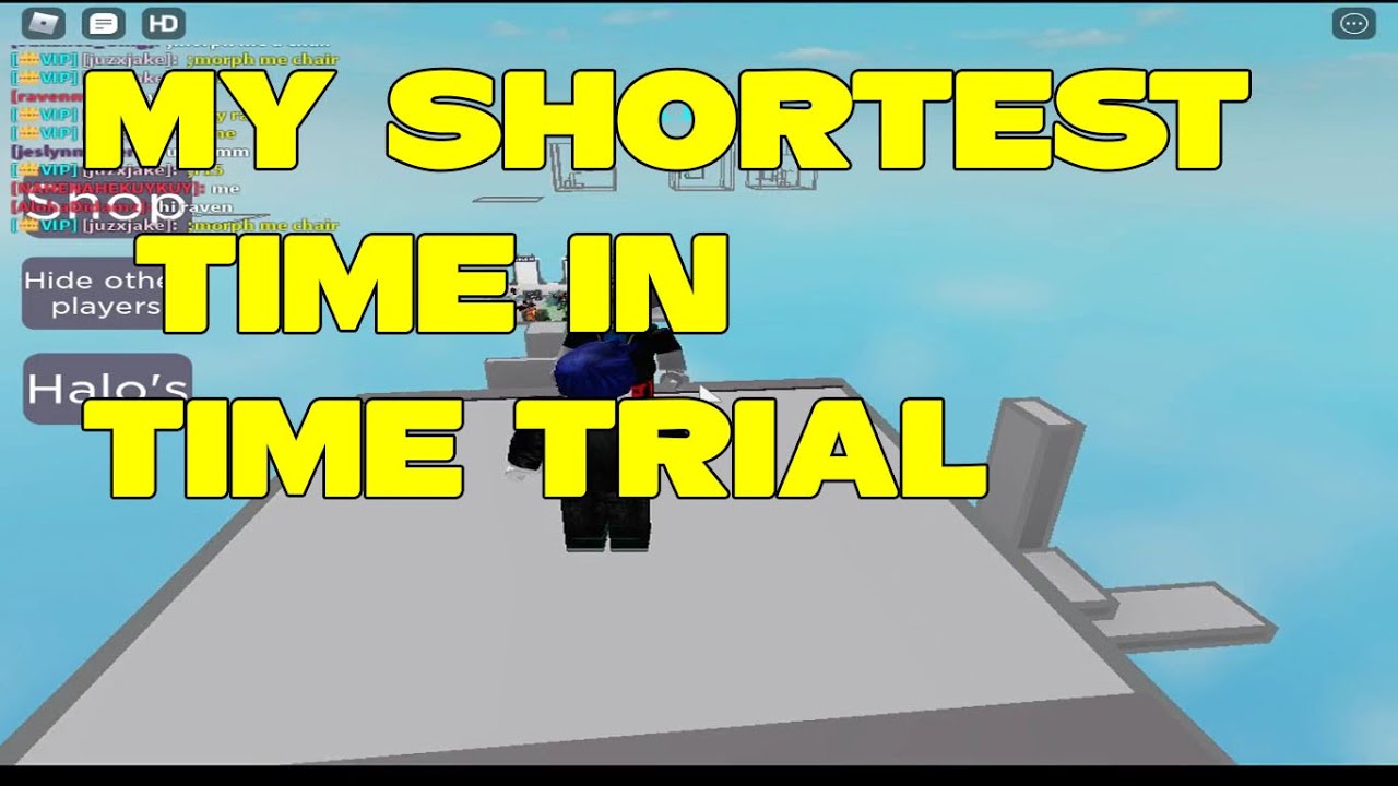 Time Trial-Trying to catch up in the leaderboards-Roblox - YouTube