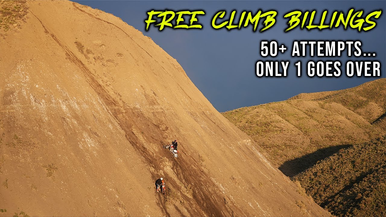 50+ ATTEMPTS UP GIANT HILL during free climbing session in Billings, MT ...
