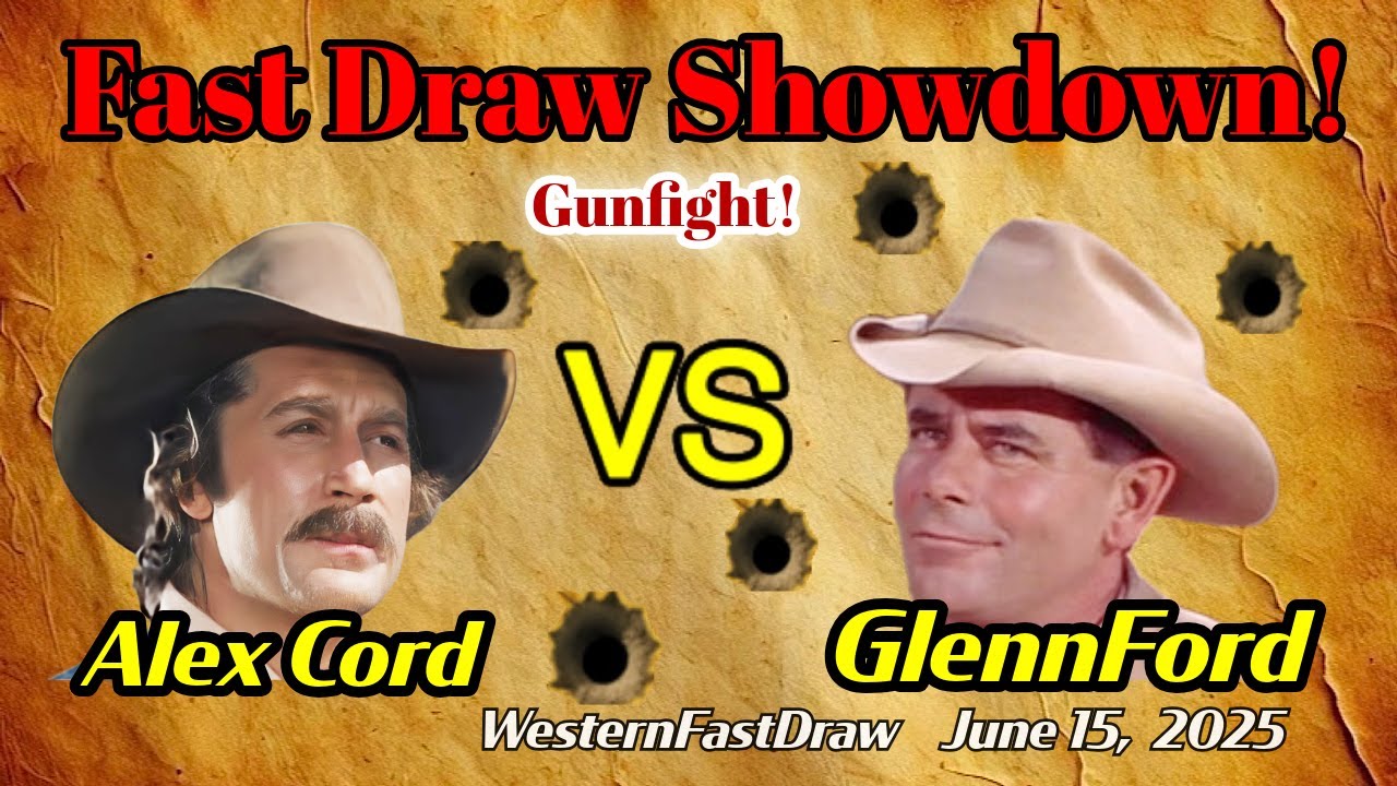 Alex Cord vs Glenn Ford | Who Had the Fastest Draw in Hollywood ...