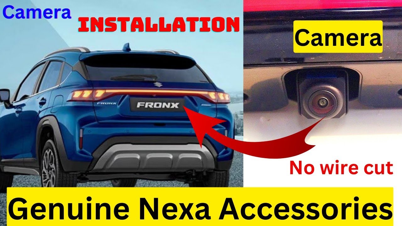 Fronx rear camera installation | fronx rear camera | Fronx Accessories ...