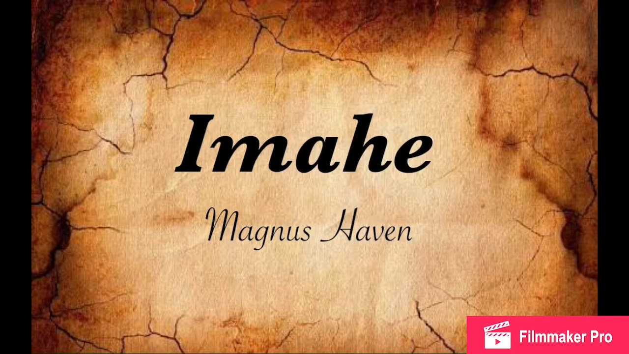 Imahe with Lyrics | Magnus Haven - YouTube