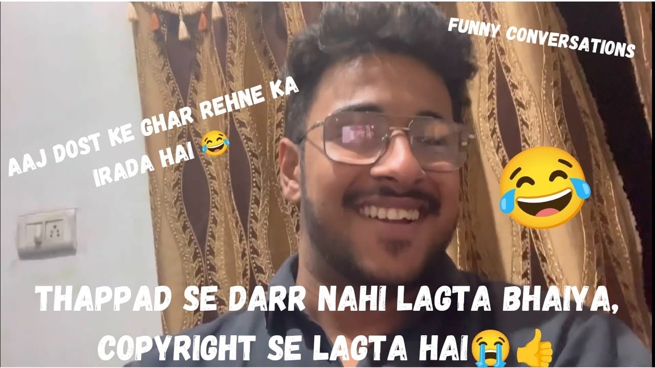 Thappad se darr nahi lagta, copyright se lagta hai 😂 - YouTube