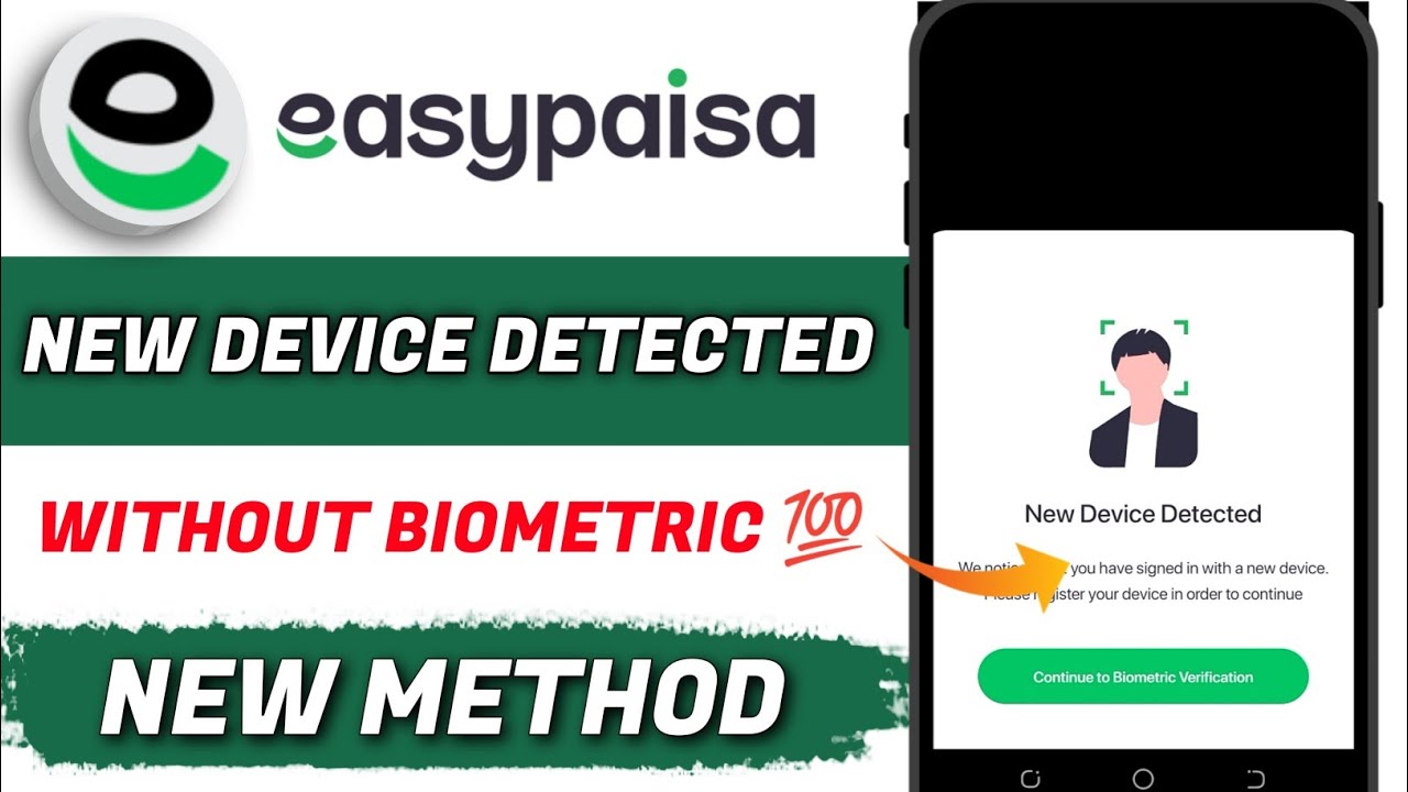 easypaisa new device detected problem | easypaisa biometric problem ...