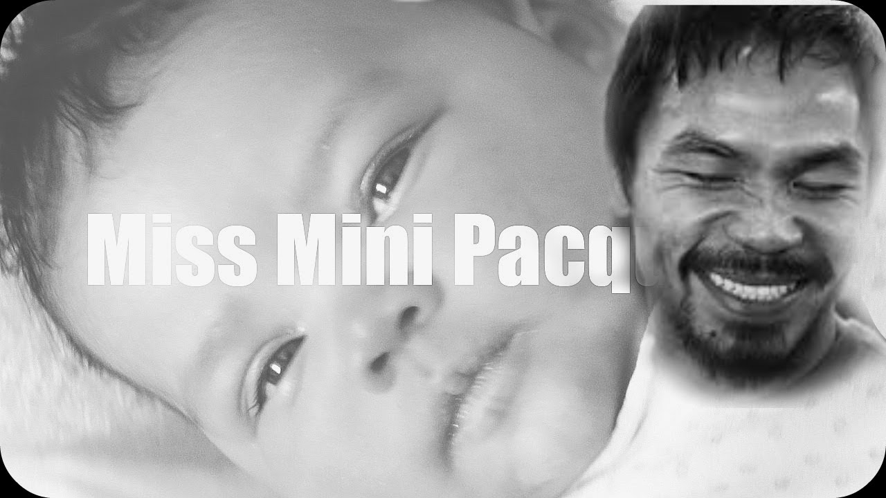 Boxing Baby | Miss Mini Pacquiao | Team Manny | Happy Harmony May - YouTube