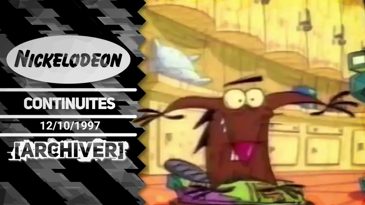Nickelodeon - Continuites - October 12th, 1997 - YouTube