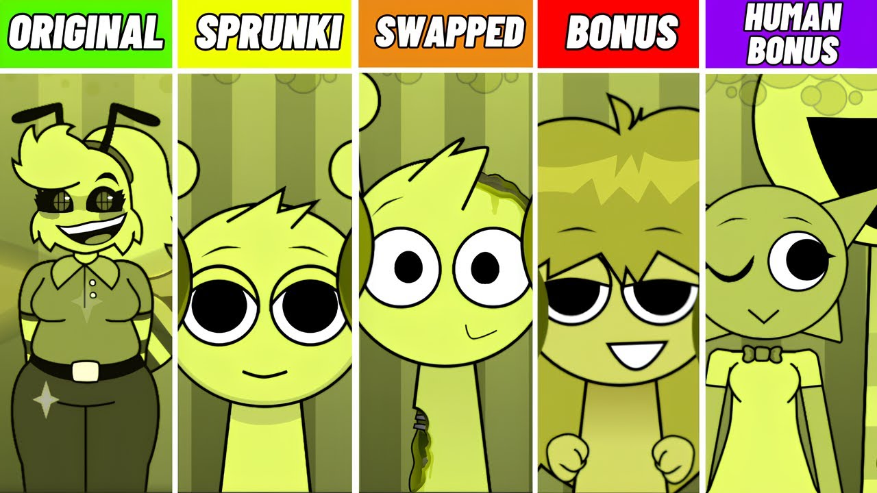 EVERY Incredibox Monster VOICE From Incredibox MUSTARD! All New Mod ...
