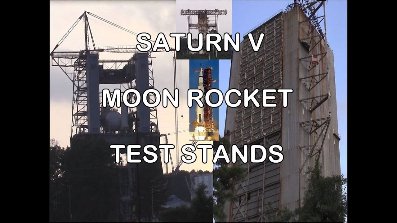 Saturn V Moon Rocket Test Stands - YouTube