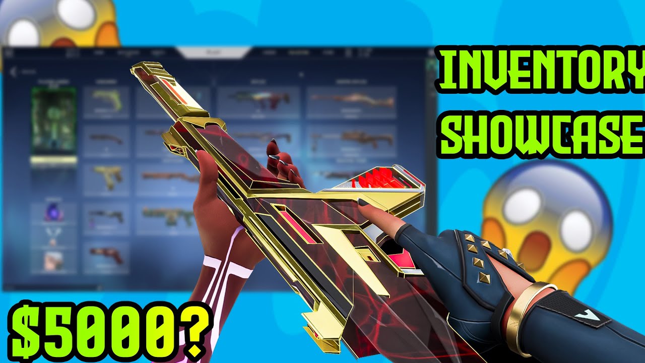 FULL VALORANT INVENTORY SHOWCASE Feat FallenSmile Gaming - YouTube