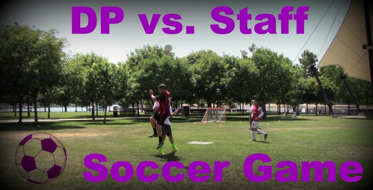 SCIS's DP vs. Staff Soccer Game - YouTube