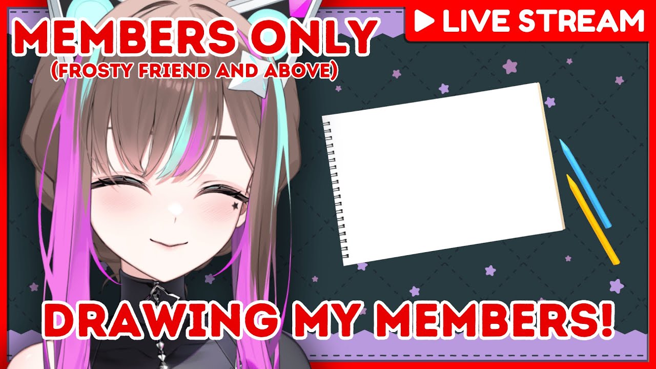 【MEMBERS】Drawing my Members! - YouTube