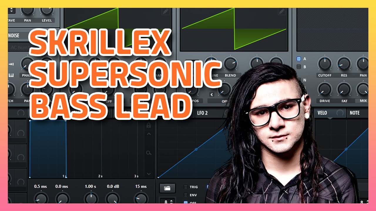 Skrillex "Supersonic" Bass Lead. 덥스텝 리드 사운드. - YouTube
