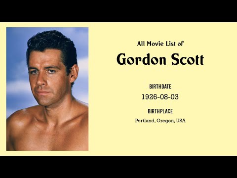 Gordon Scott Movies list Gordon Scott| Filmography of Gordon Scott