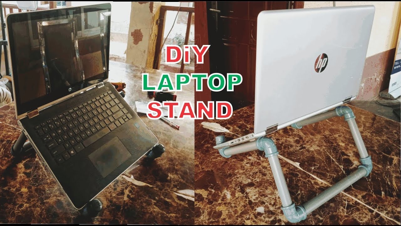 DiY Laptop Stand - How To Build Your Own Laptop Stand At Home Using PVC ...
