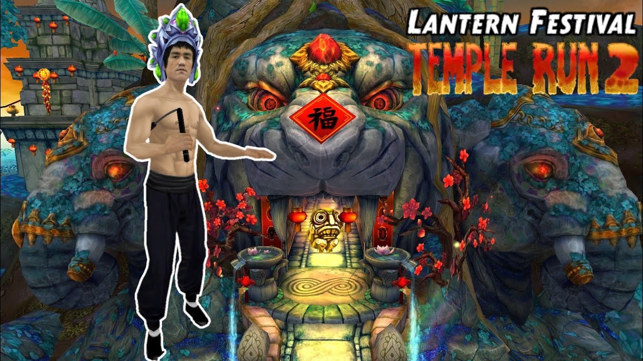 Bruce Lee Run in Lantern Festival Temple Run 2 YaHruDv - YouTube