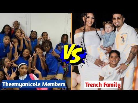 Theemyanicole members vs Trench Family (Real Name And Ages 2025) - YouTube