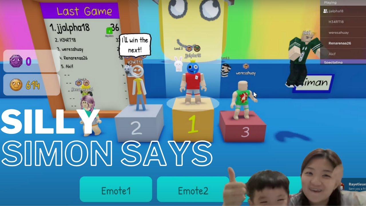 Main Roblox Tapi Harus Dengerin si Simon?? Silly Simon Says Roblox ...