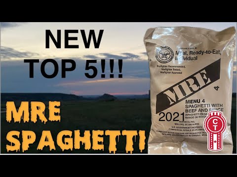 Spaghetti with Beef and Sauce - 2021 US MRE - YouTube