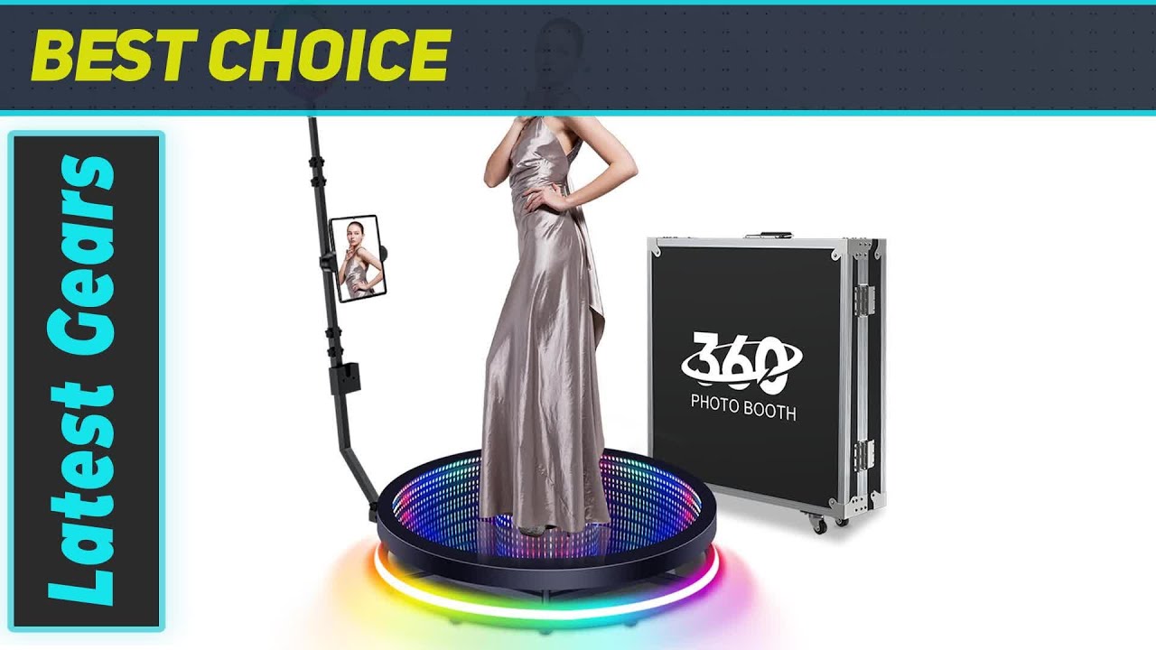 360 Photo Booth Machine Review - Capture Memories in 360 Degrees! - YouTube