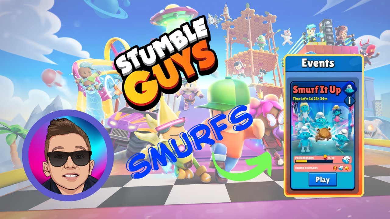 Stumble Guys - Evento Smurfs - YouTube