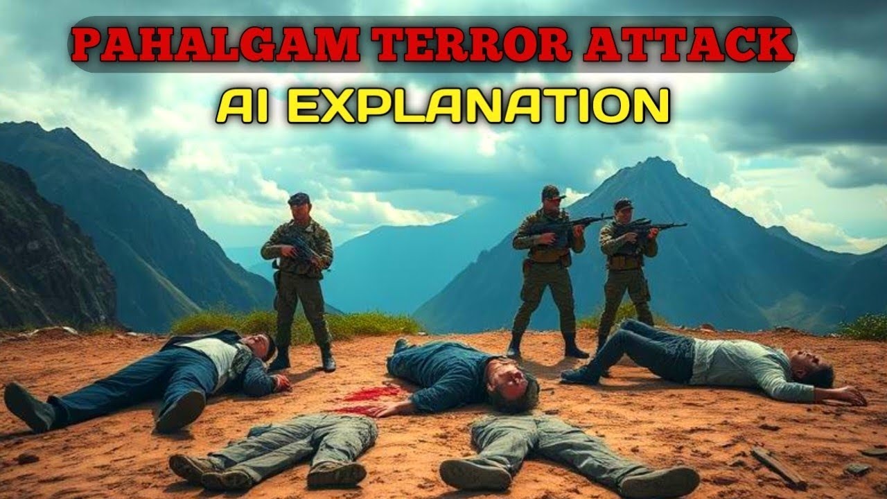 Pahalgam terror attack explained with 3d animation - YouTube