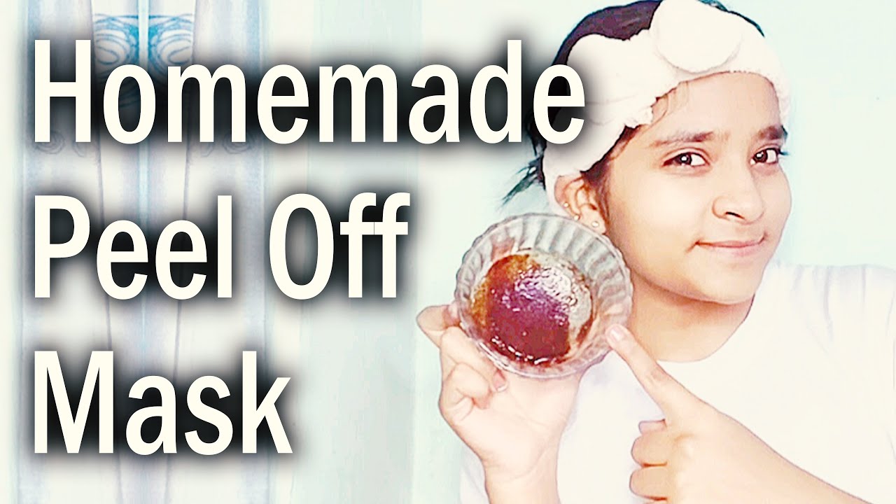 Homemade Peel Off Mask for Instant Glow | How to Make a Homemade Peel ...
