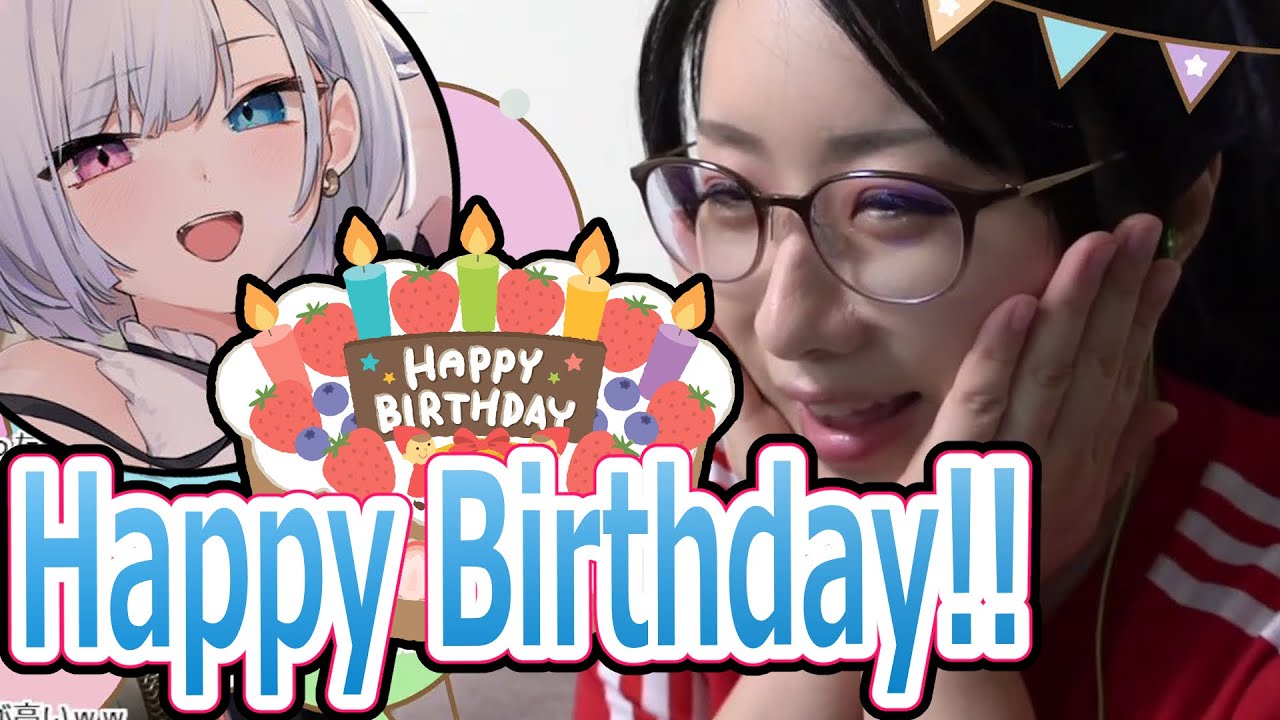 Nazuna has painted a birthday cake for kson/ksonの為に誕生日ケーキを描いてきたなずな ...