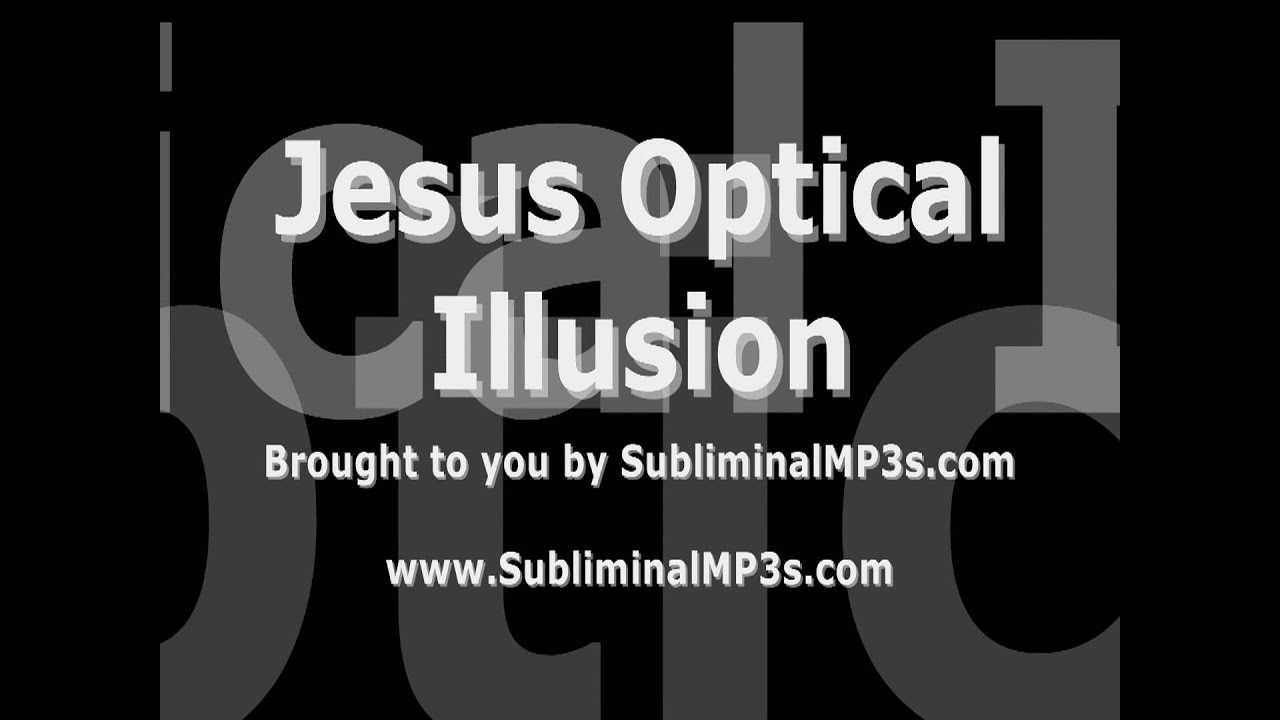 Jesus Optical Illusion Best Quality Hd Youtube