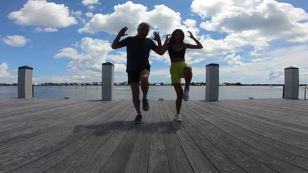 Dad Shuffle Dances - YouTube