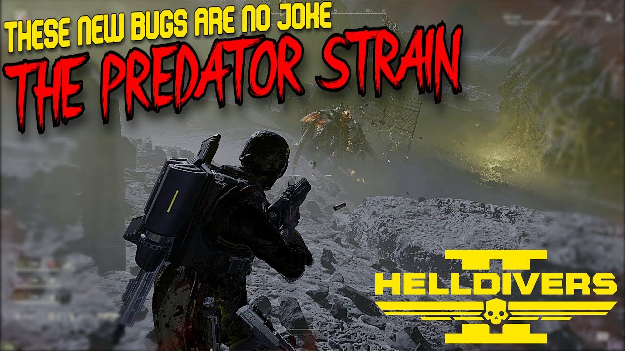 Helldivers 2 | The Predator Strain is Nuts | All Clear - YouTube