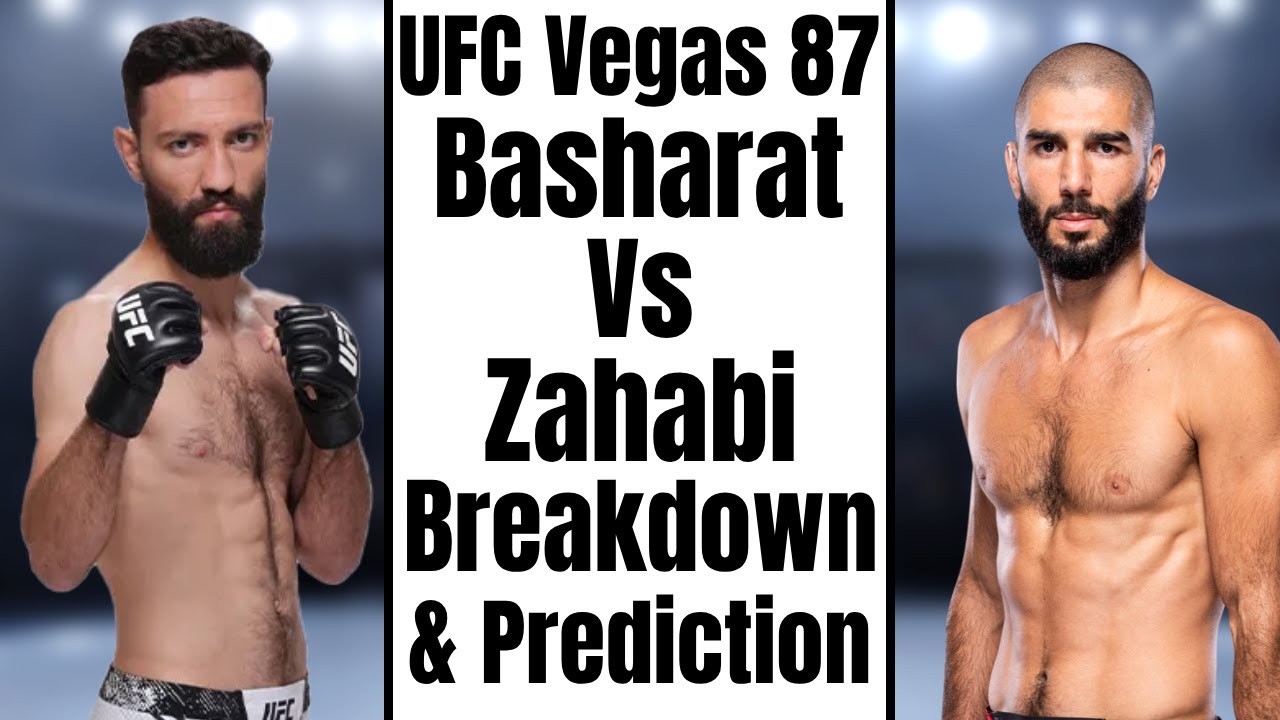 UFC Vegas 87: Javid Basharat vs Aiemann Zahabi Breakdown and Prediction ...