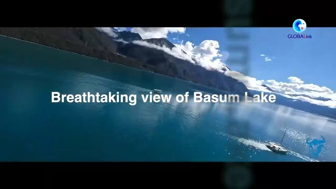 Breathtaking view of Basum Lake in China's Tibet - YouTube