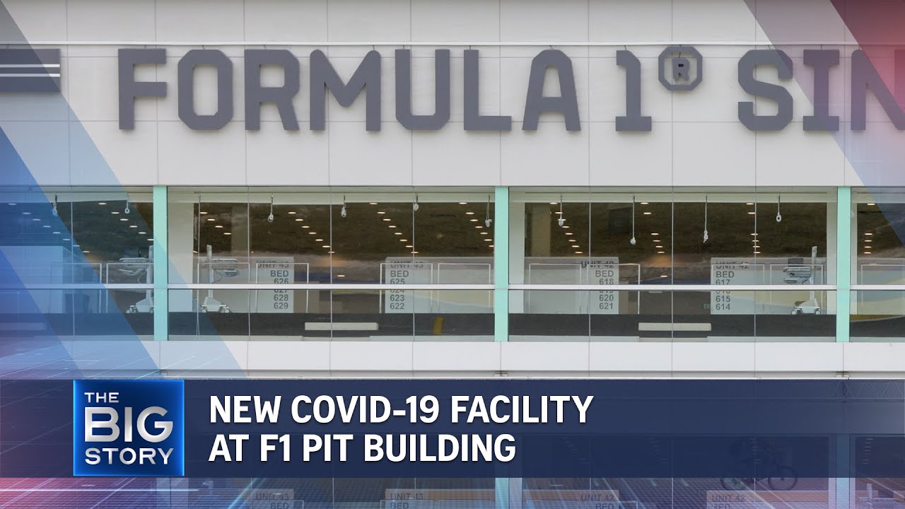 Singapore's F1 Pit Building being readied for Covid-19 patients | THE ...
