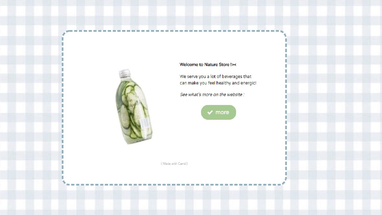 green icon themed carrd | [ a quick tutorial for your online shop / store ! ] - YouTube
