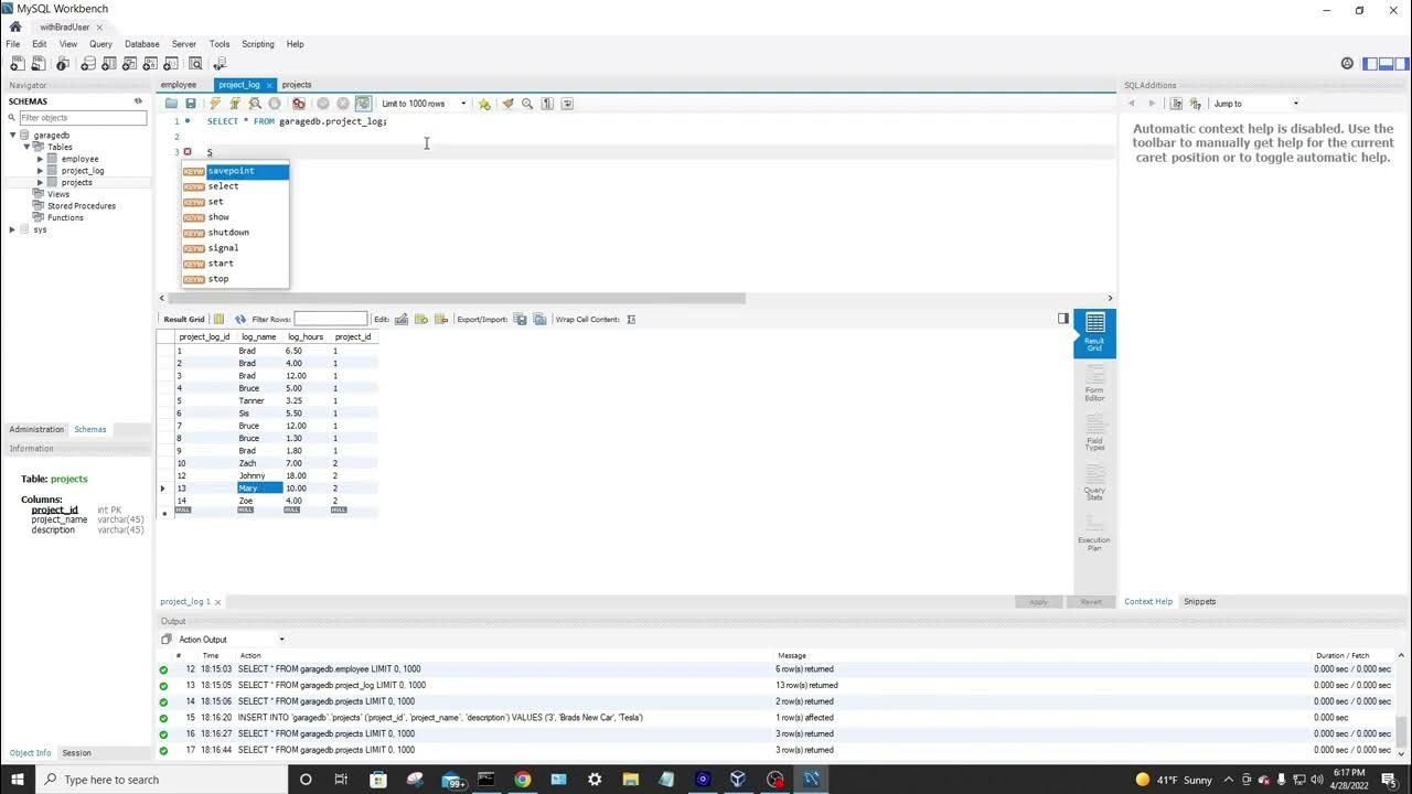 MySQL tips, tricks, and hacks for BEGINNERS (MySQL Workbench) - YouTube