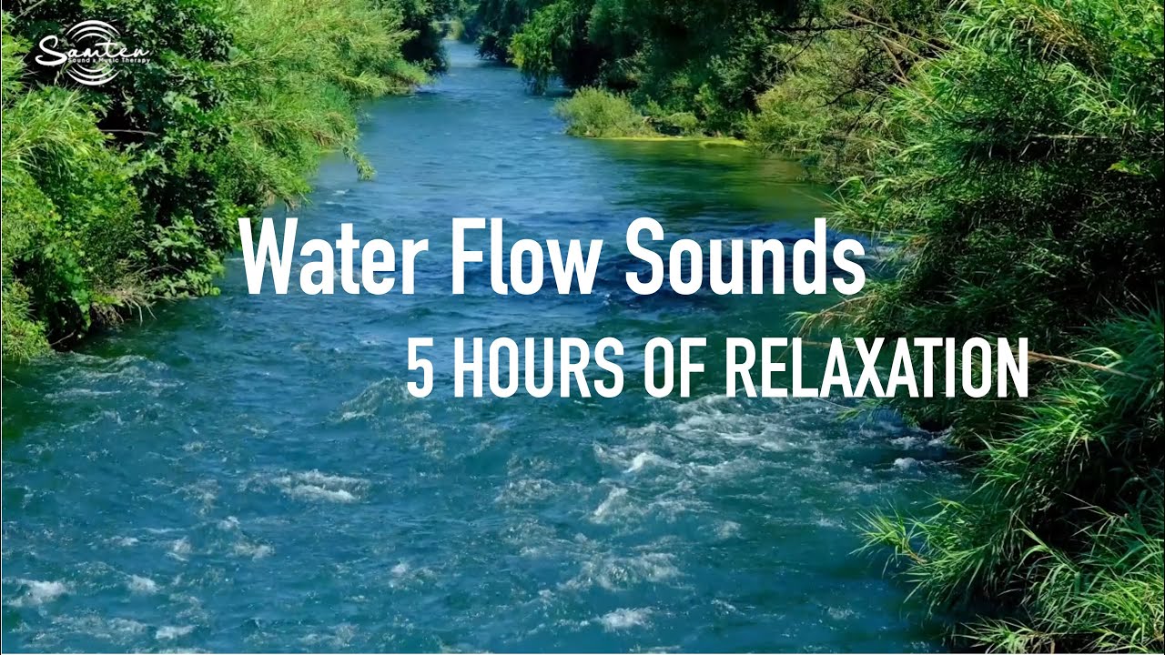 Water Flow Medium Sounds for 5 Hours of Relaxation - YouTube